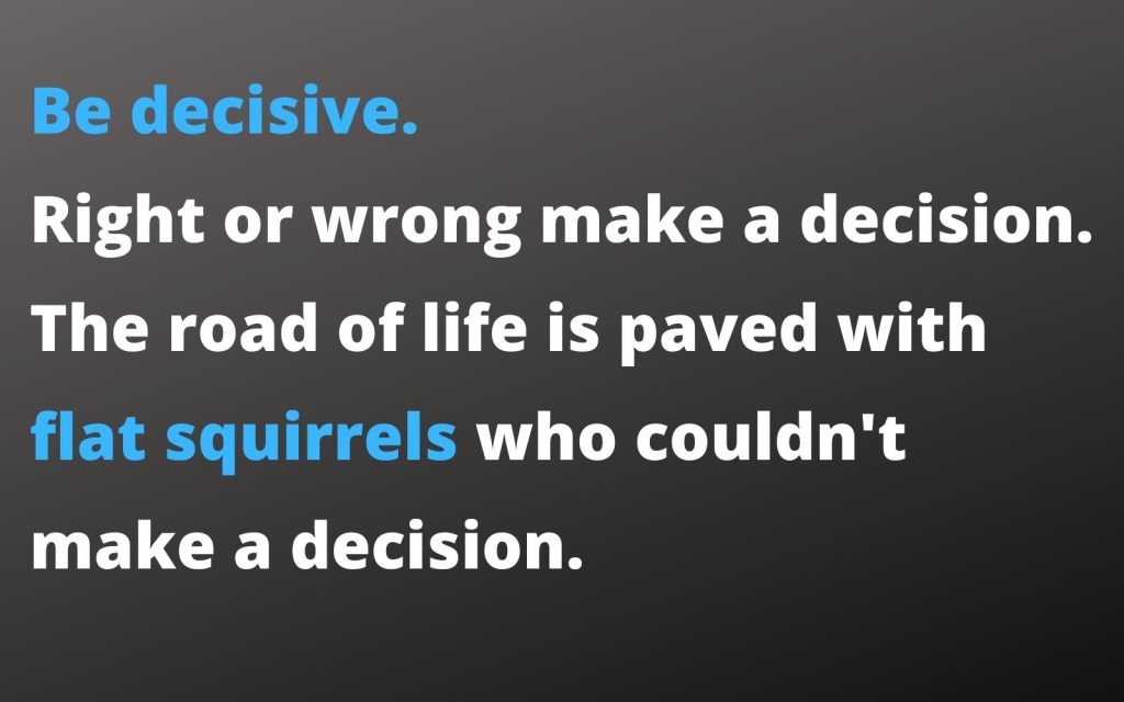 Don’t end up a flat squirrel > Lucidity